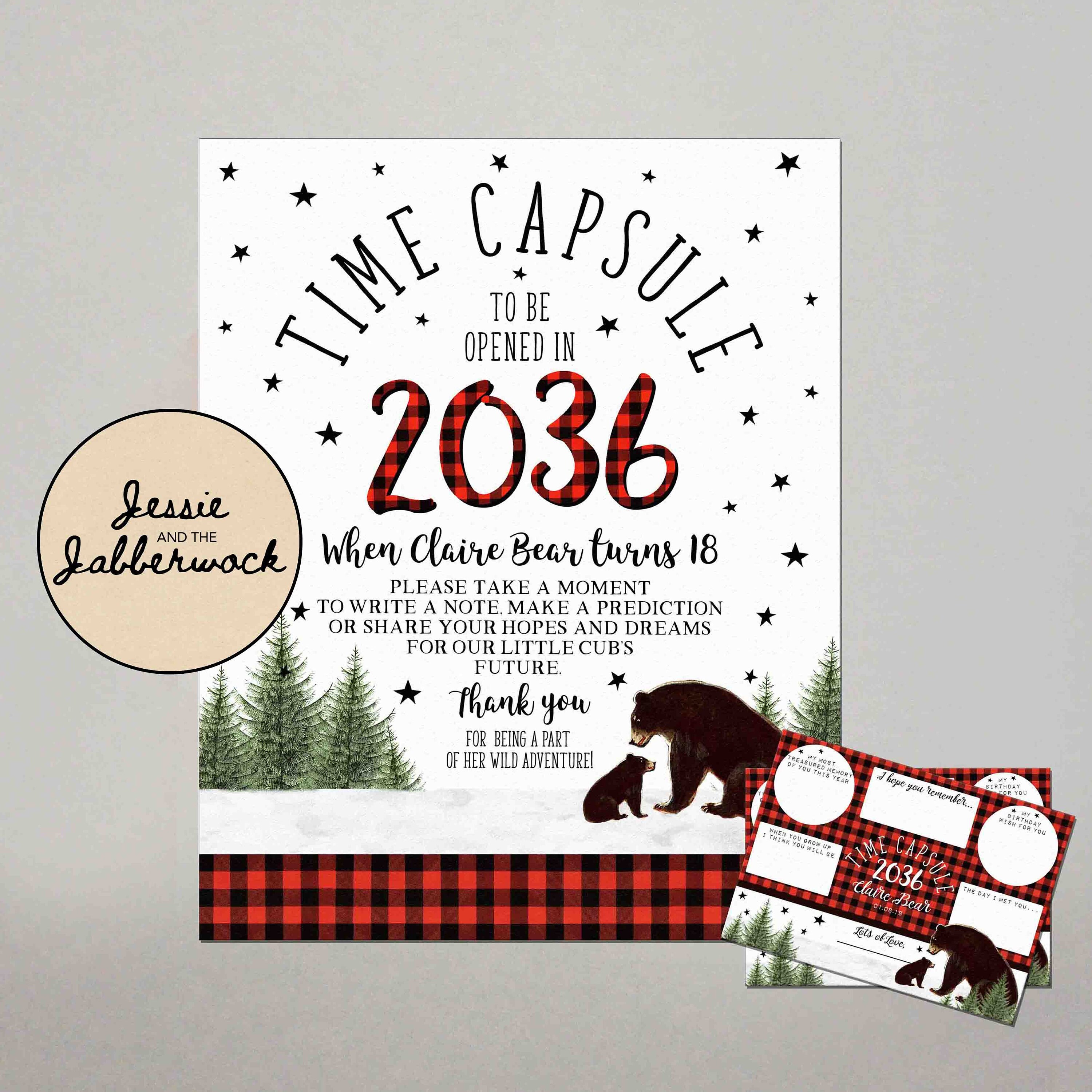 Party Décor Party Supplies Woodland Boy Birthday Wishes A01 EDITABLE ...