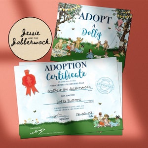 Adopt a Teddy Bear Sign & Certificate Party Pack Printable | Adopt a ...
