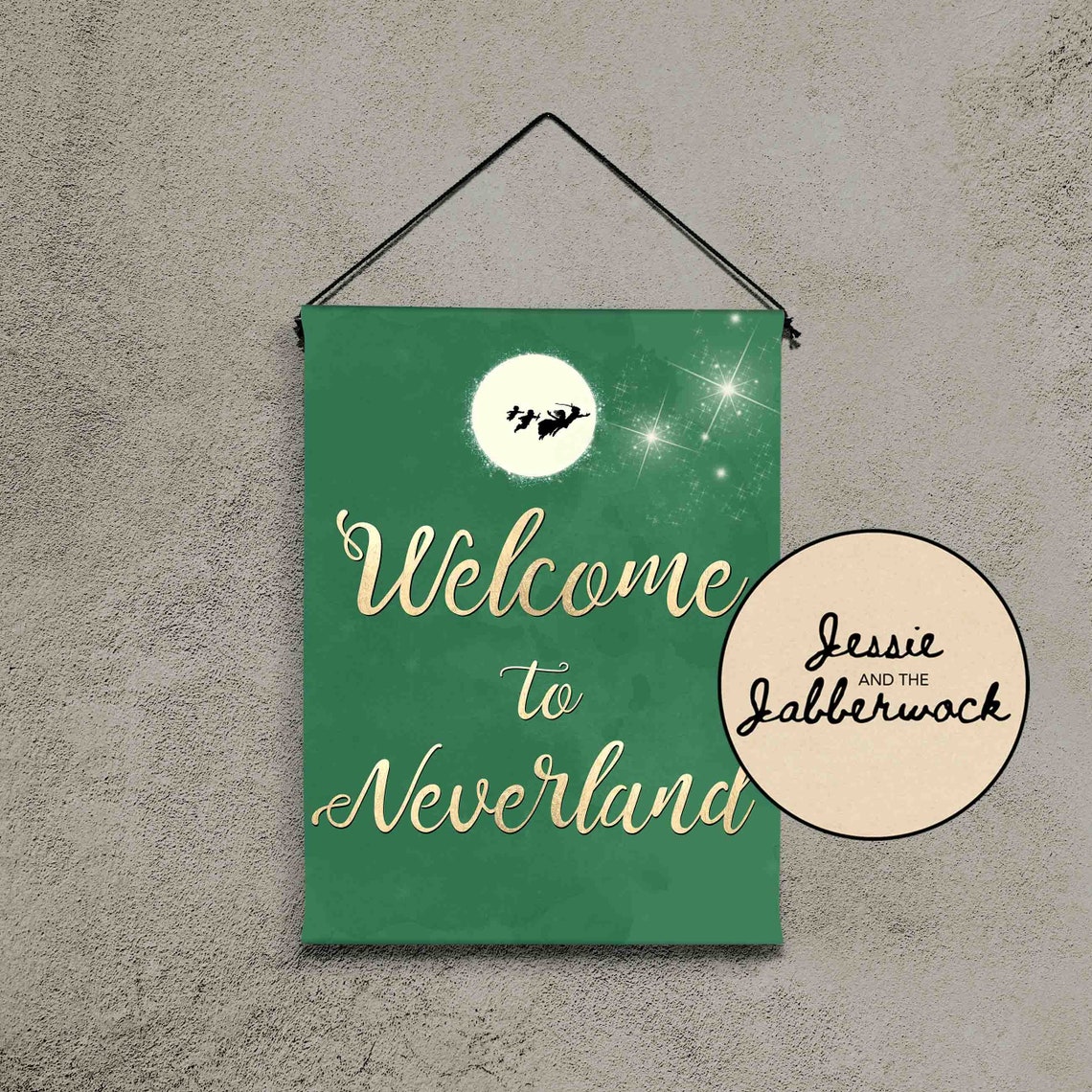 Neverland Birthday Backdrop Sign Design DIGITAL DOWNLOAD - Etsy