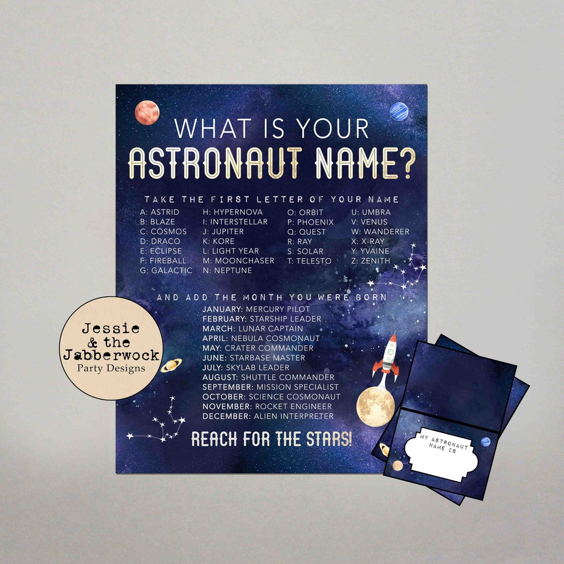 Space Treasure Hunt Game Scavenger Hunt Clues Astronaut - Etsy