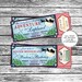Lapland Invitation, Ticket, Christmas Trip Invite, Winter Party, Skiing ...