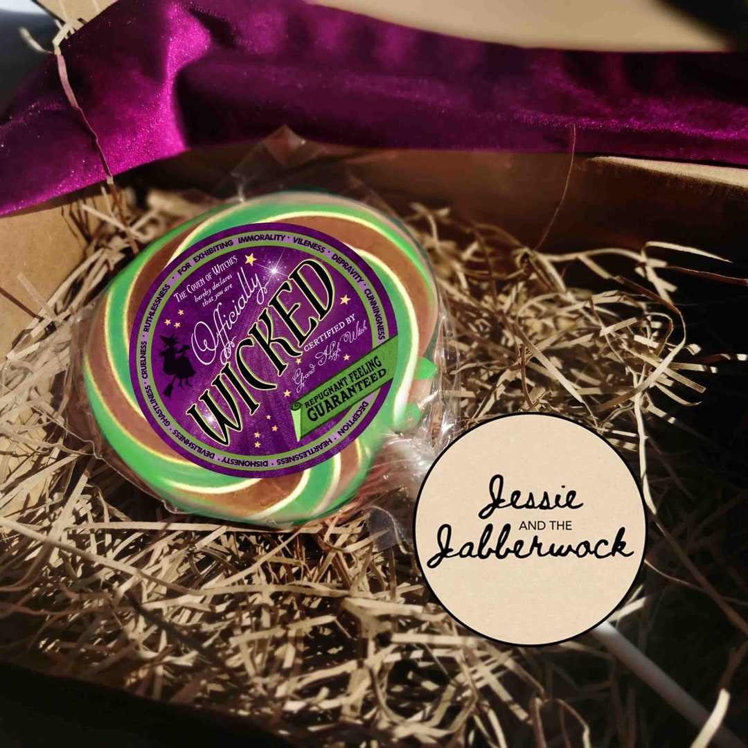 Halloween Lolly Hocus Pocus Officially Wicked Swirl Lollipop the ...