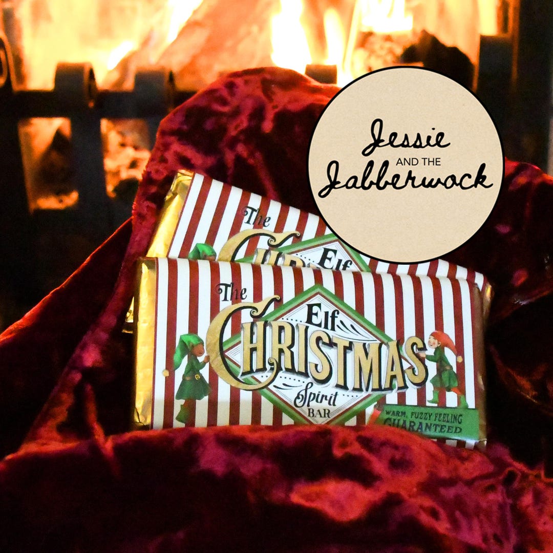 Elf Chocolate Bar Wrappers Christmas Spirit Chocolate Bar Magical Elf ...