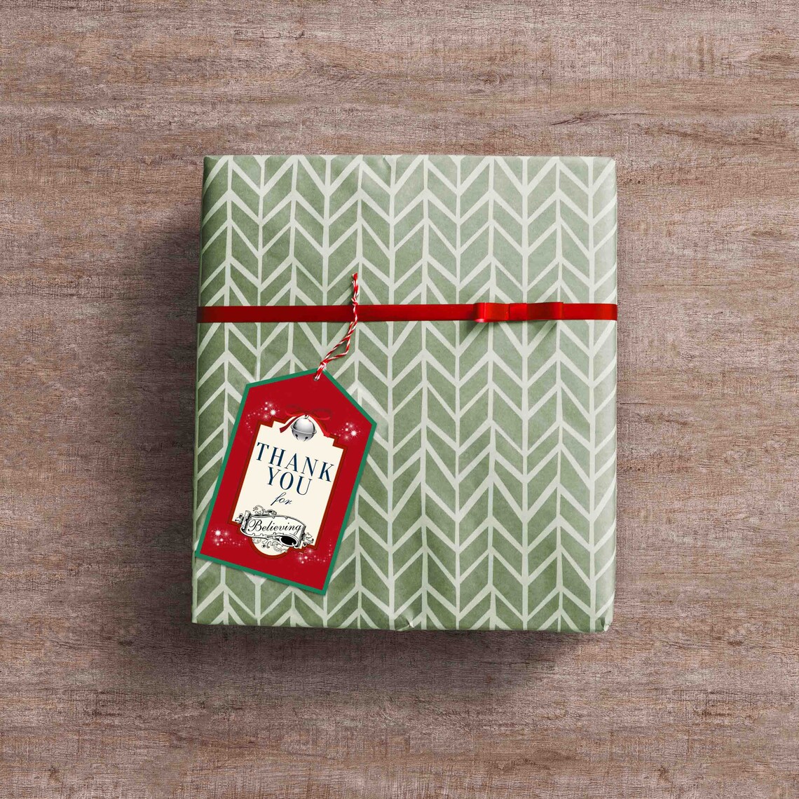 Polar Express Bell Tag Believe Labels Christmas Motifs - Etsy