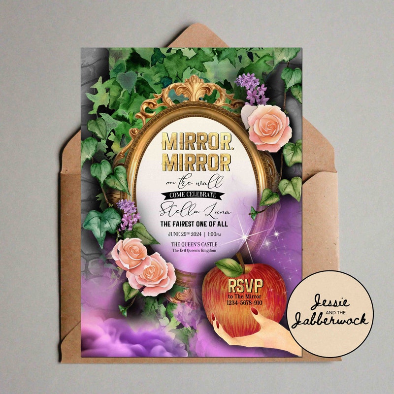 Snow White Invites - Etsy
