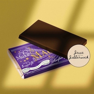 Magical Chocolate Bar | Witches & Wizards Halloween Chocolate Wrappers ...
