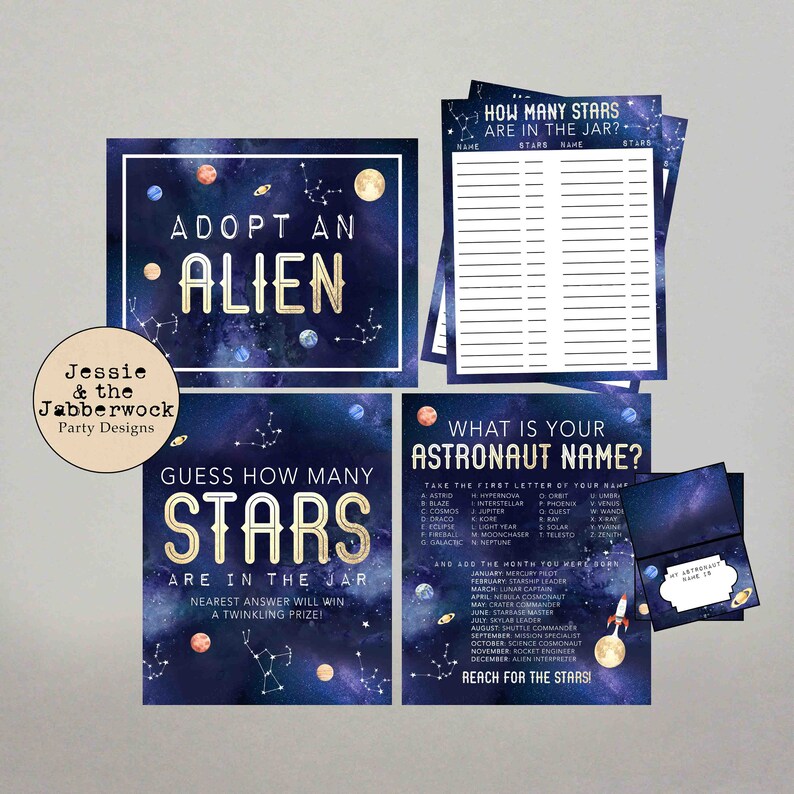 Space Treasure Hunt Game Scavenger Hunt Clues Astronaut - Etsy UK