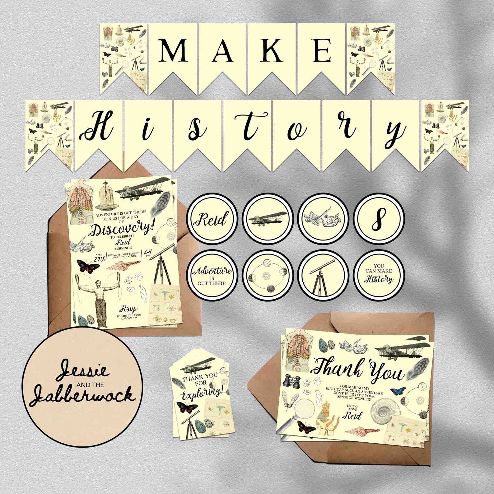 Museum Invitation Discovery Invite Inventors Party - Etsy