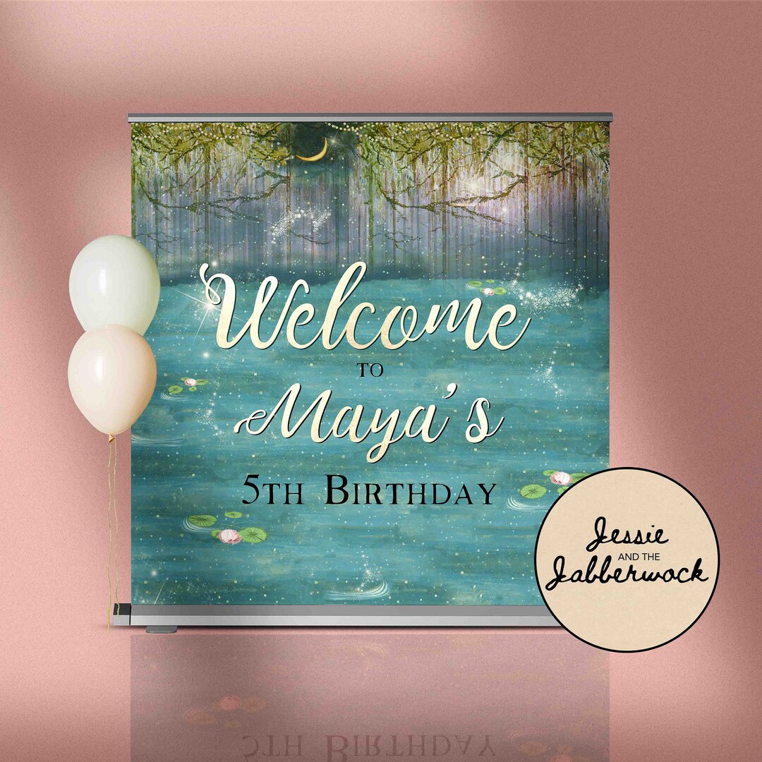 Swamp Soiree Backdrop Sign Design | DIGITAL DOWNLOAD Personalised ...