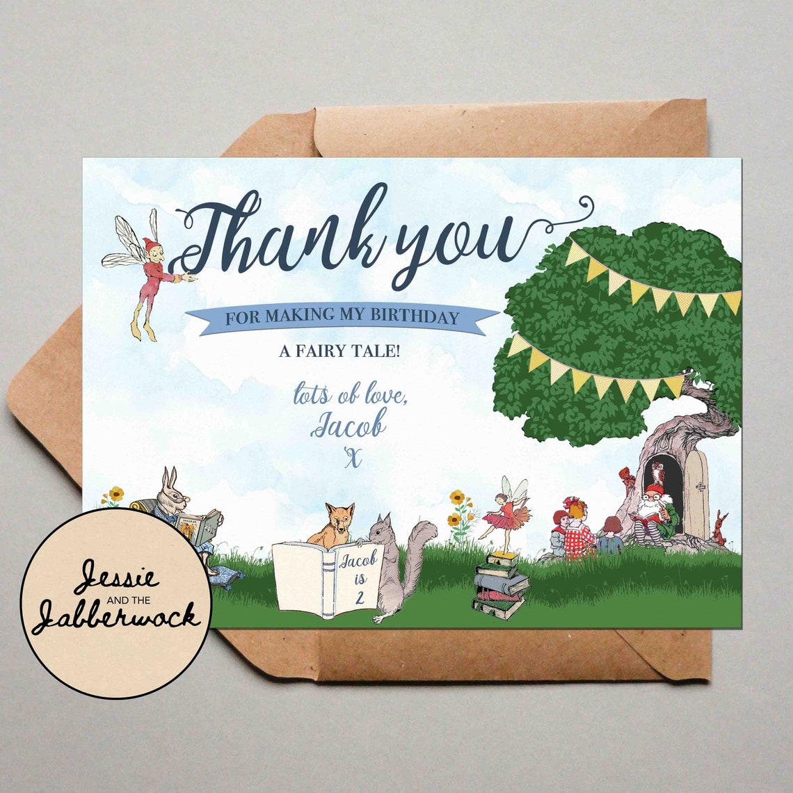 Once Upon a Time Party Invite Storybook Birthday Enchanted - Etsy