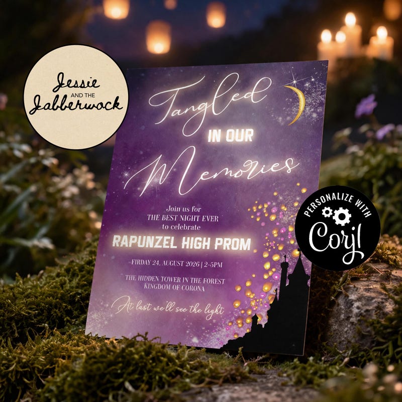 Tangled Prom Theme - Etsy