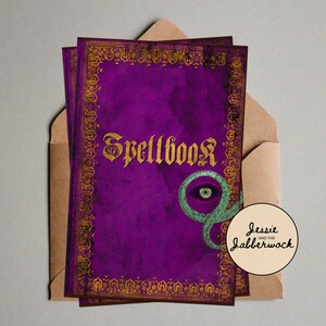 Hocus Pocus Spellbook Invitation Halloween Party Invite Witches ...