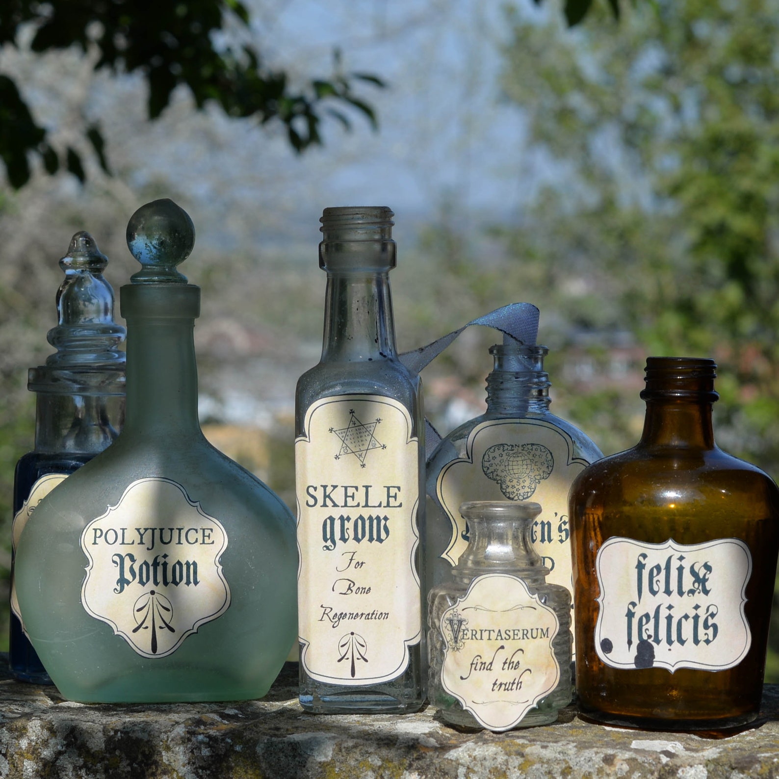 Apothecary Labels Vintage Potion Bottle Instant Download - Etsy UK