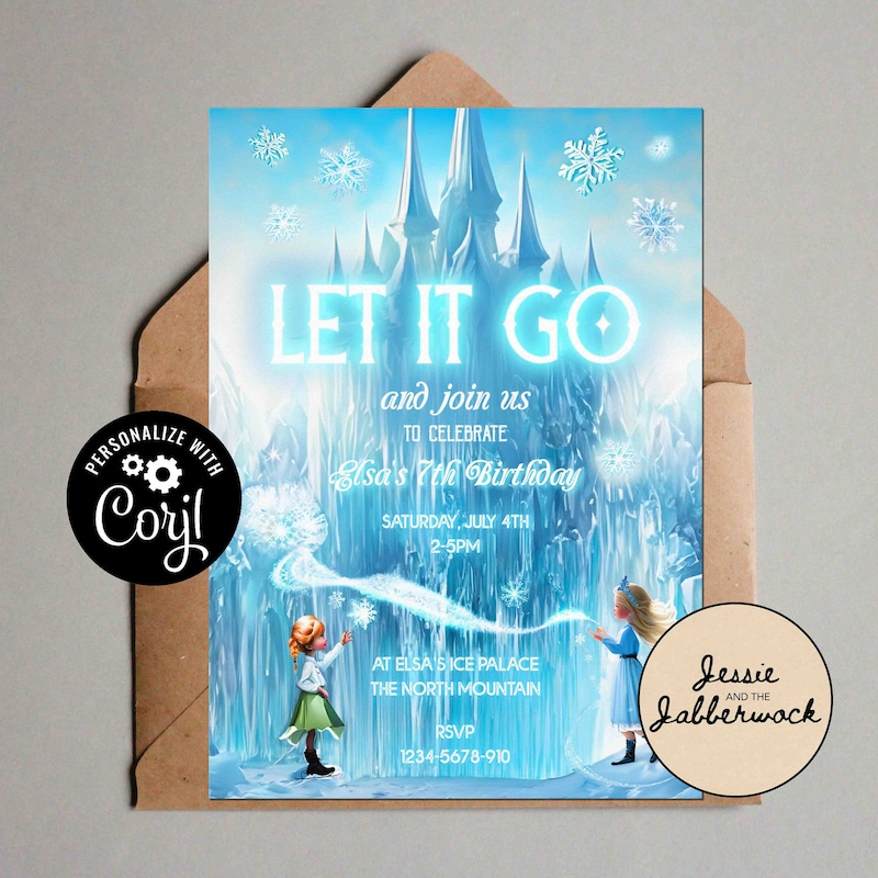 Let It Go Frozen - Etsy