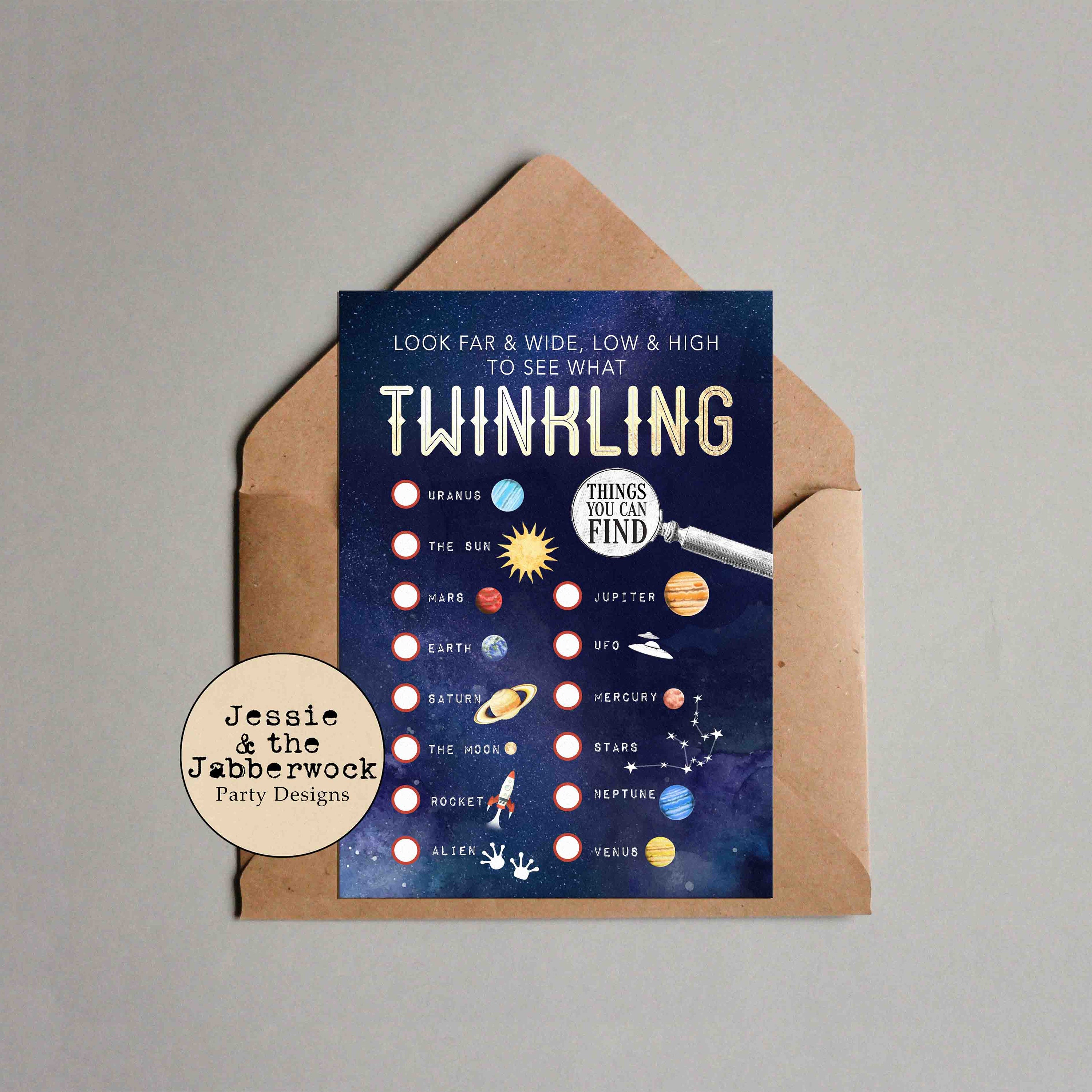 Space Treasure Hunt Game Scavenger Hunt Clues Astronaut - Etsy UK