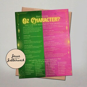 What's Your Wicked Name? Printable, Instant Download Party Game ...