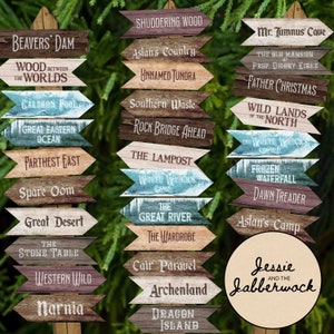 Narnia Inspired Directional Signs Party Pack Printable | Lion, the ...