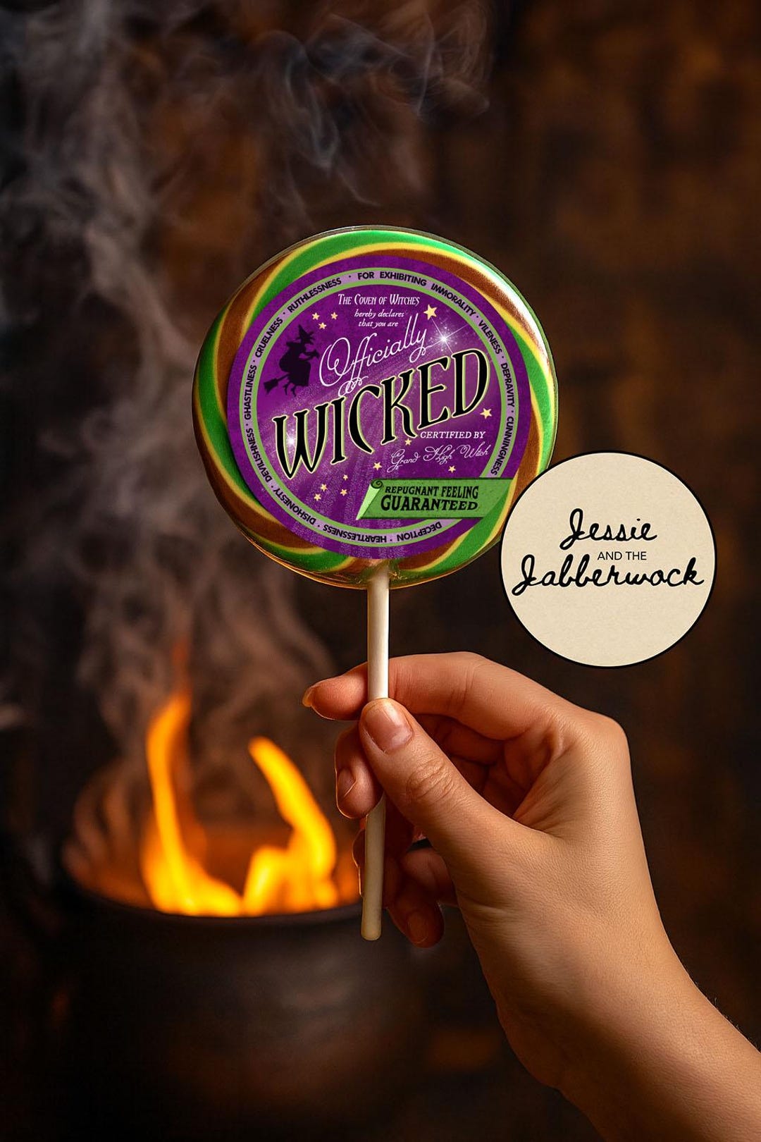 Wicked Swirl Lollipop | Boo Box | the Witches Party Favours | Halloween ...