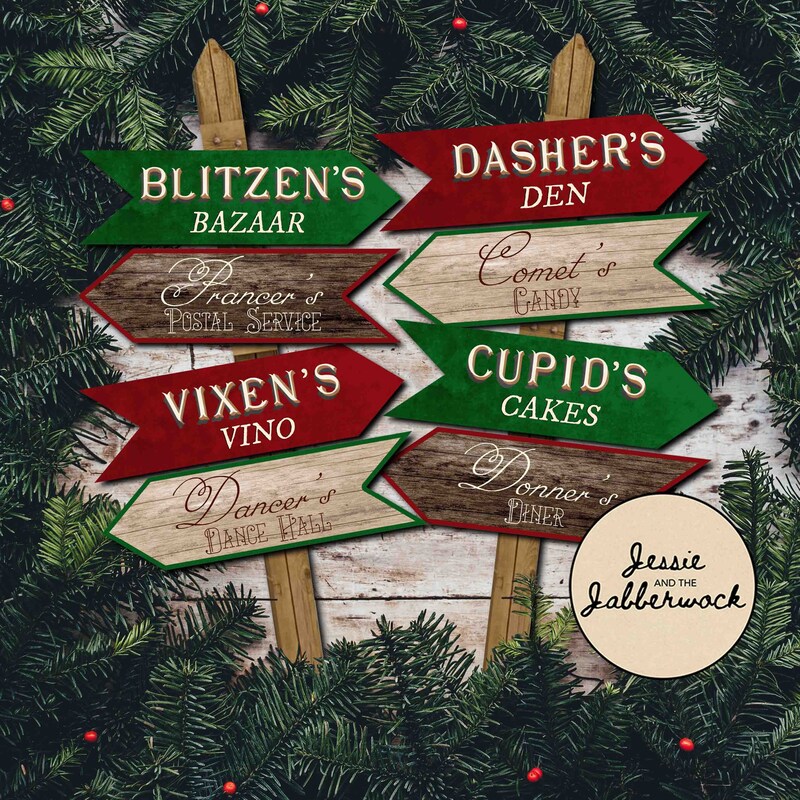 Santa's Grotto Sign - Etsy UK