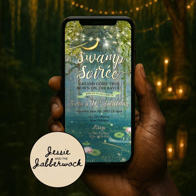 Soiree Digital Invite - Etsy