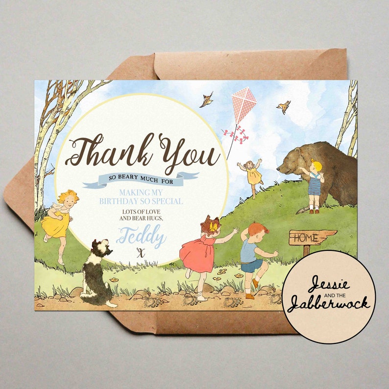 We're Going on a Bear Hunt Invite Nature Trail - Etsy UK