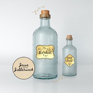 Pixie Dust Bottle Labels | Fairy Dust Label Bundle | Apothecary ...