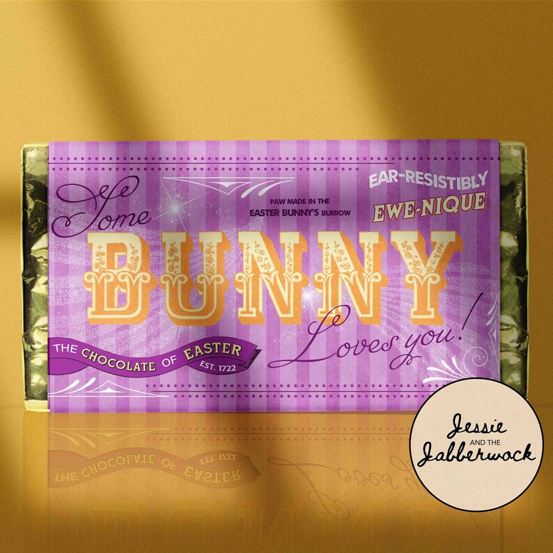 Easter Chocolate Bar Set | From the Easter Bunny | Mini Eggs | Some ...