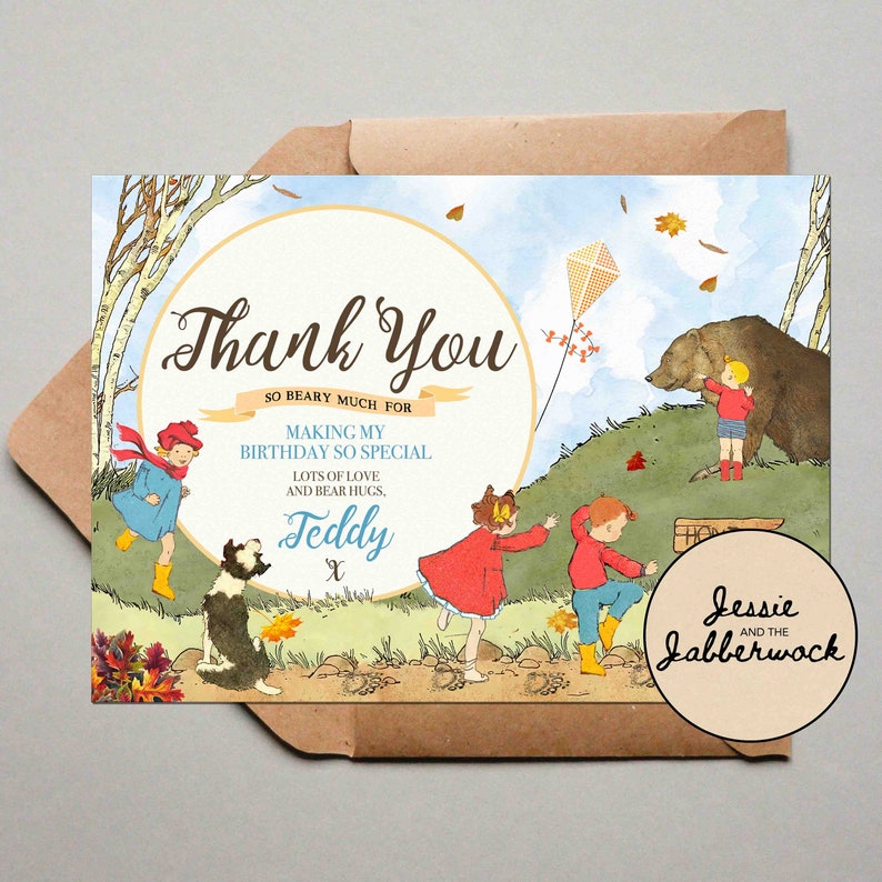 We're Going on a Bear Hunt Invite Nature Trail | Etsy