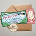 Lapland Invitation, Ticket, Christmas Trip Invite, Winter Party, Skiing ...