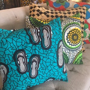 Kitenge Pillow Covers - Etsy