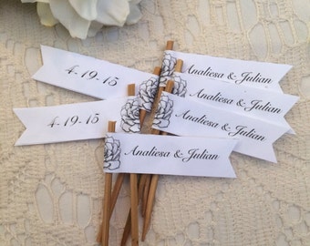 Wedding flags | Etsy