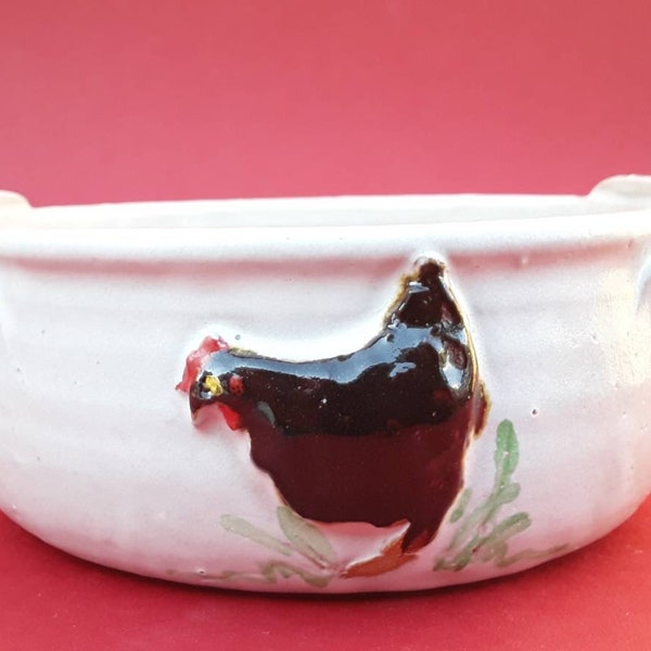 Pottery Chicken - Etsy