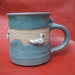 Hand Thrown Slug Pub With Green Man Design 11cm X 7cm Approx - Etsy