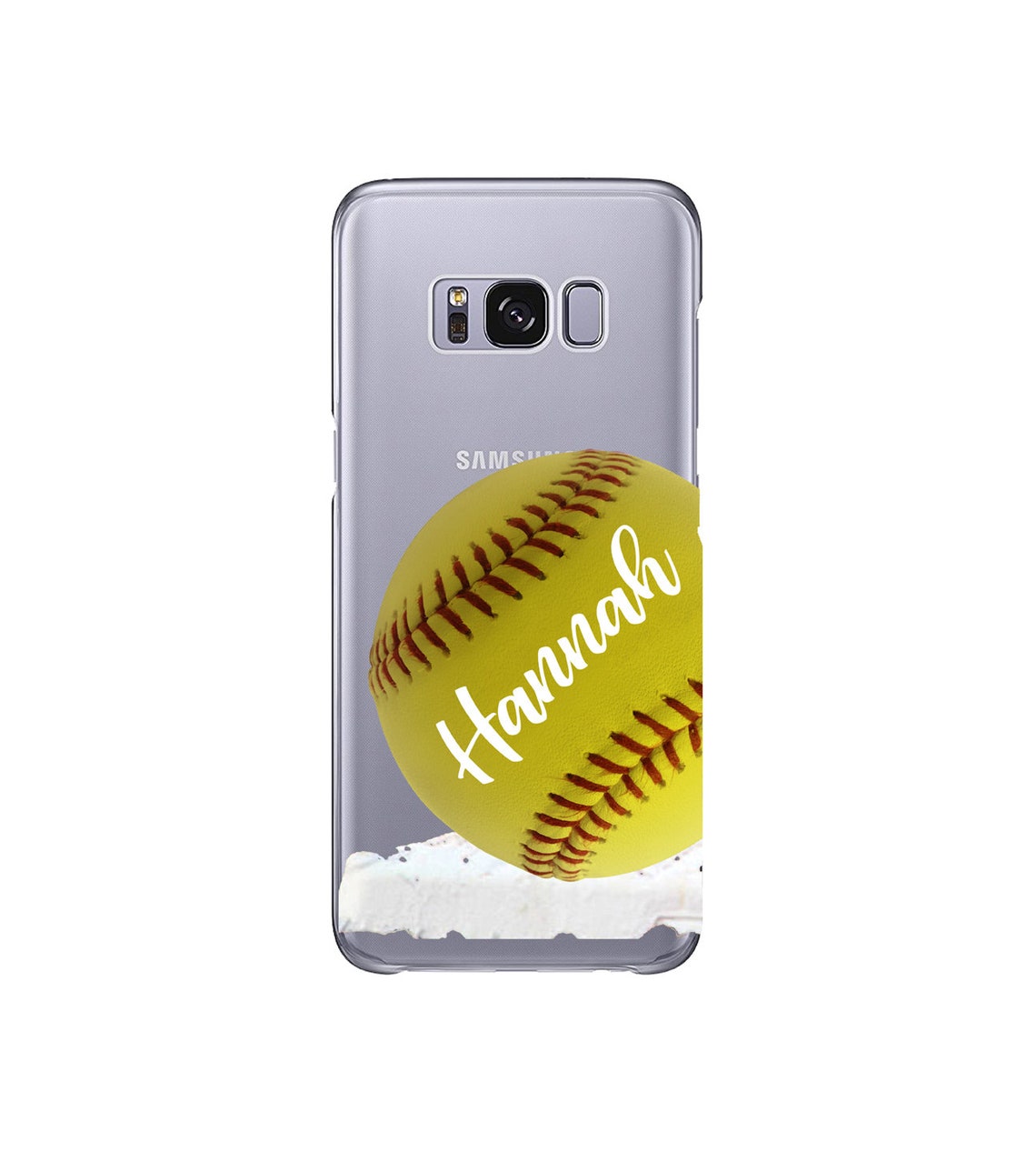 CLEAR Personalized Softball Case.softball Phone Case.iphone 11 Case ...