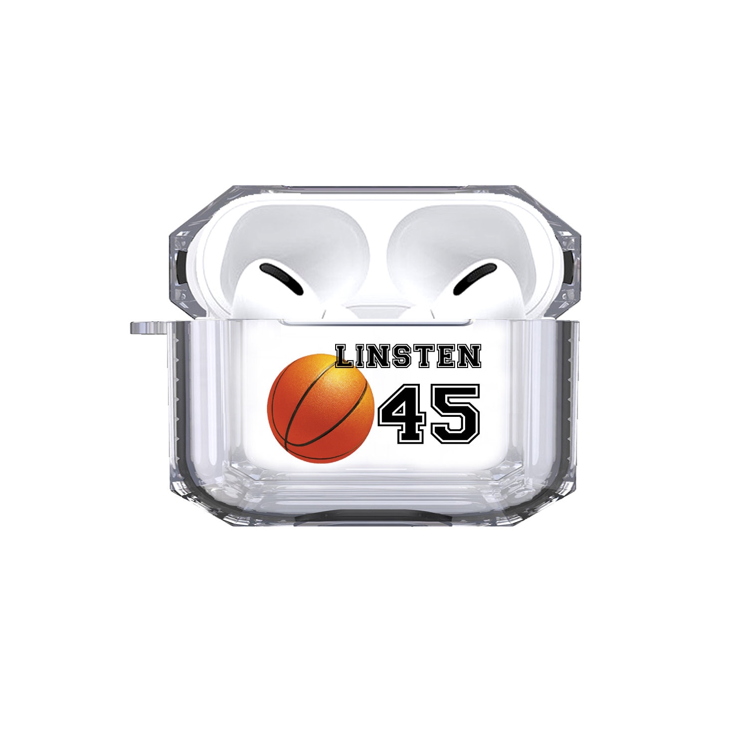 Protective Customized Basketball Airpods Pro Case Sports Name Number ...