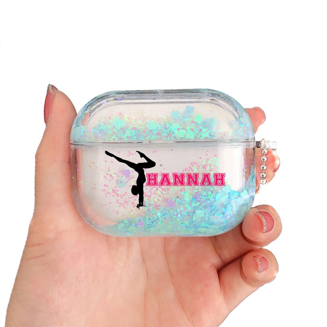 Glitter Customized Gymnastic AirPod Pro Case Tumbler Airpods Case ...