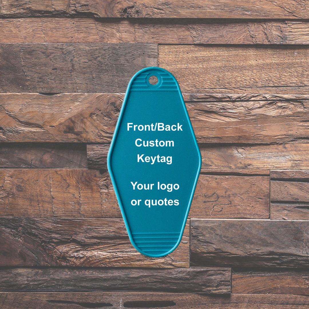 Customization on Both Sides of Logo Keychain One of a Kind Funny ...