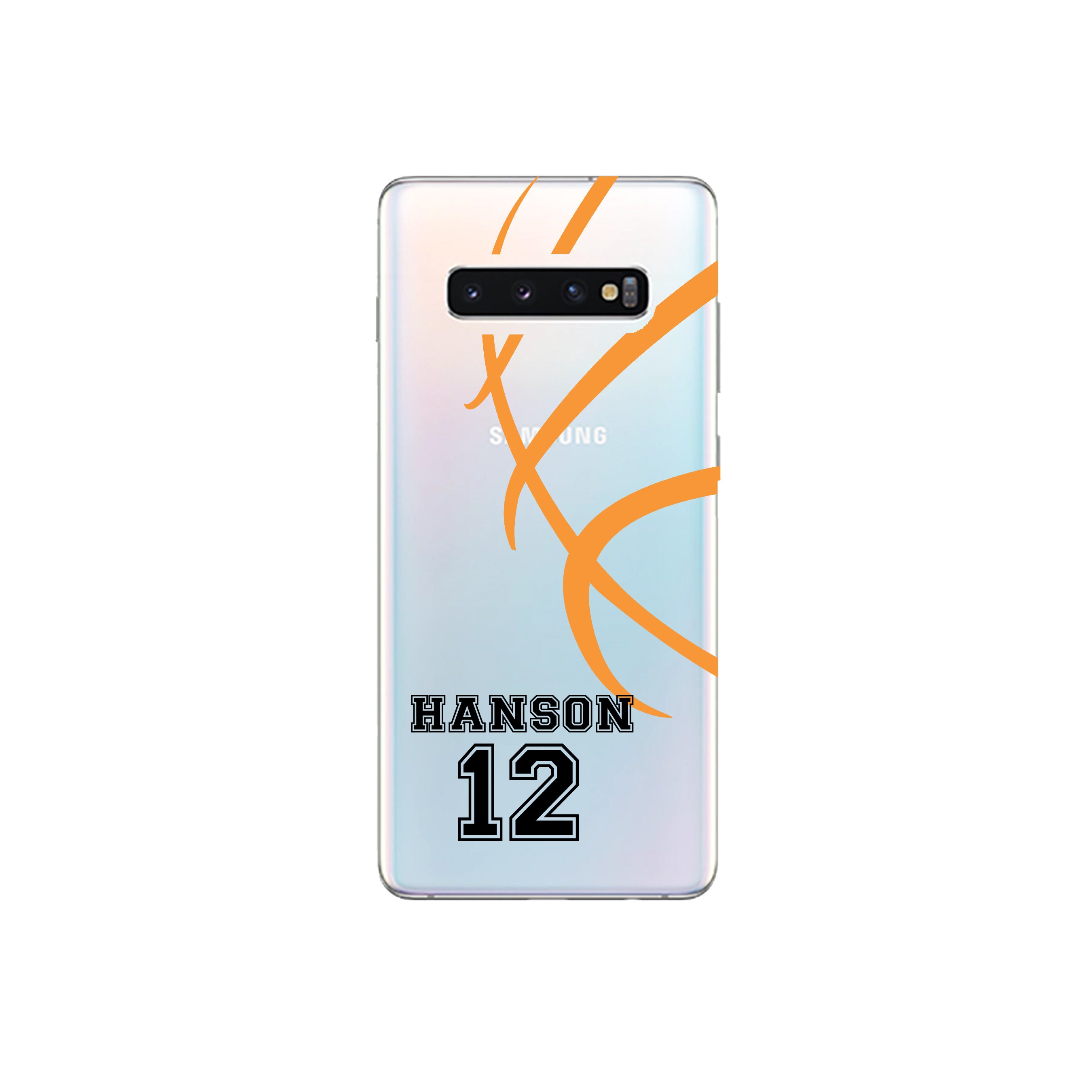 CLEAR Personalize Basketball Phone Case.custom Basketball iPhone 11 11 ...