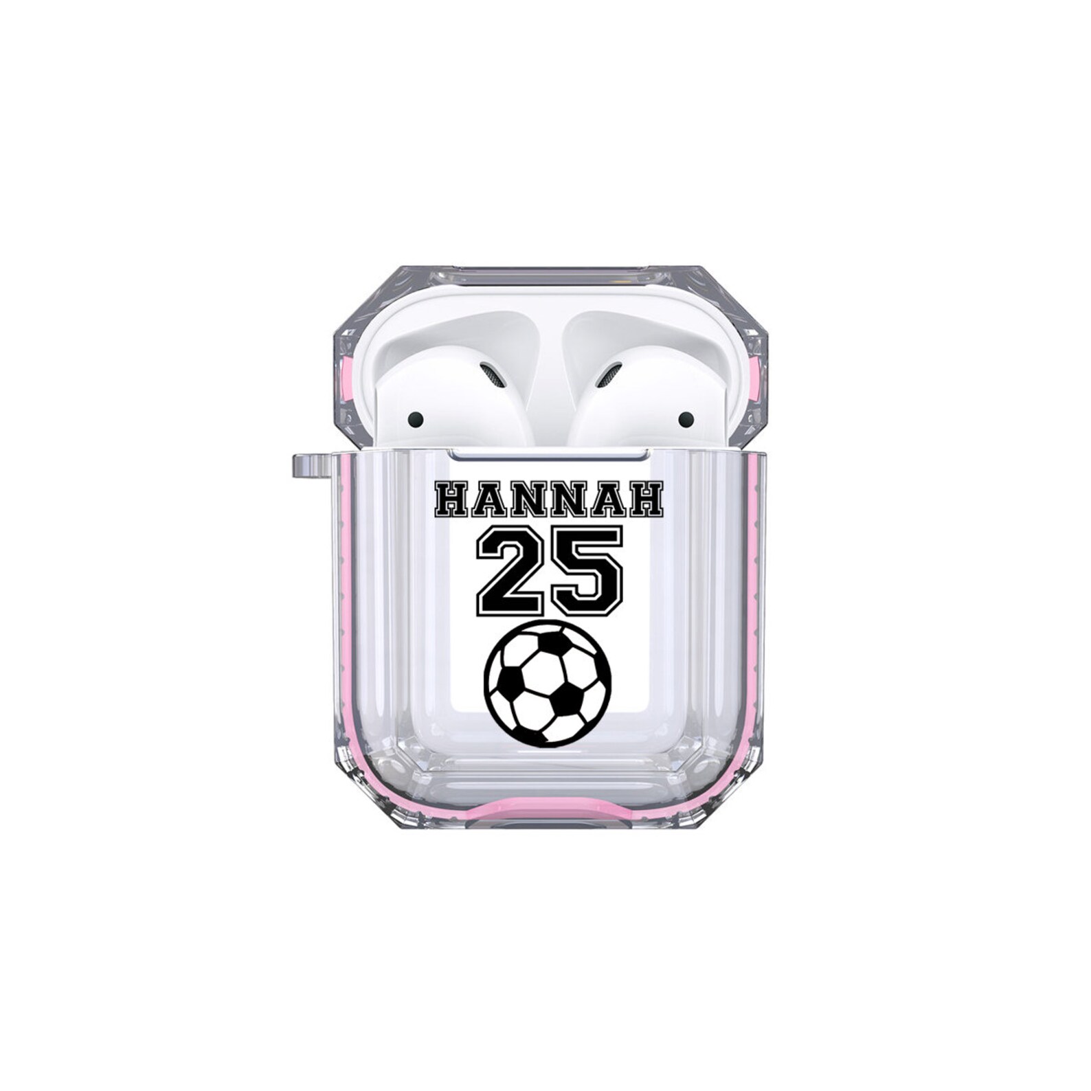 Protective Customized Sports Airpod Case Soccer Name and - Etsy