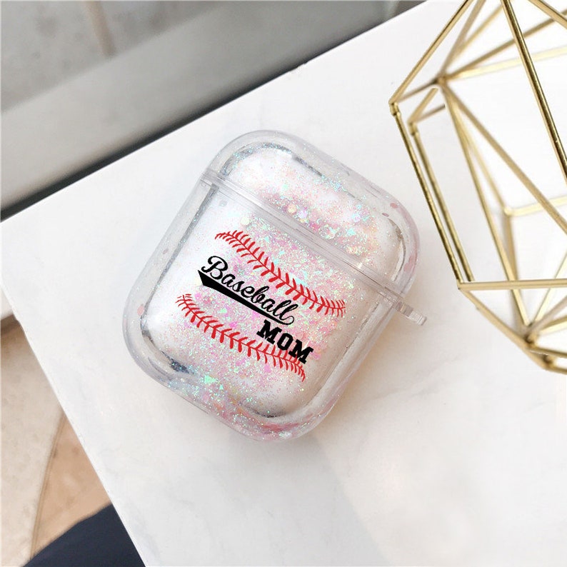 Baseball MOM Glitter AirPod Case Sparkly Bling Airpods Case Gift for ...