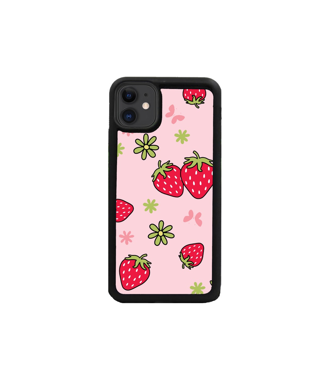 Strawberry Phone Case Cute Health Foodie Friuts Iphone 11 - Etsy