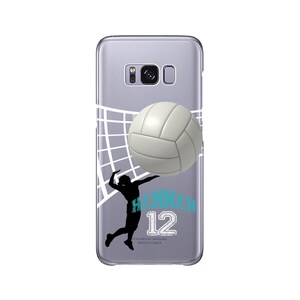 CLEAR Custom Volleyball Case.personalized Volleyball Case.iphone 11 ...