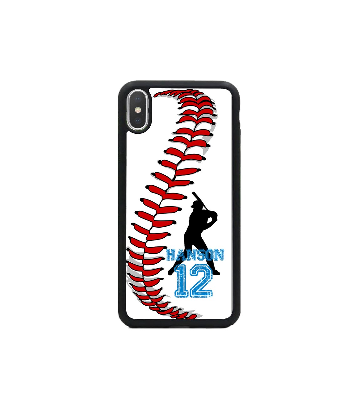 Personalized Baseball Hitter Phone Case.custom Baseball Case ...
