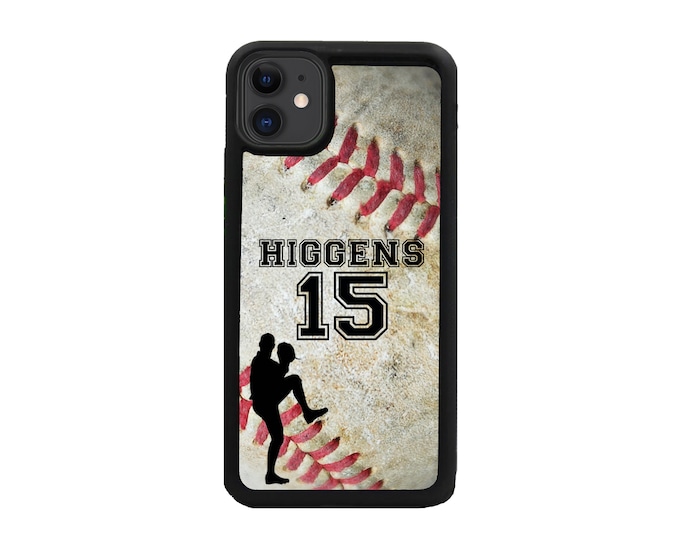 Personalized Baseball Phone Case. Custom Baseball - Etsy