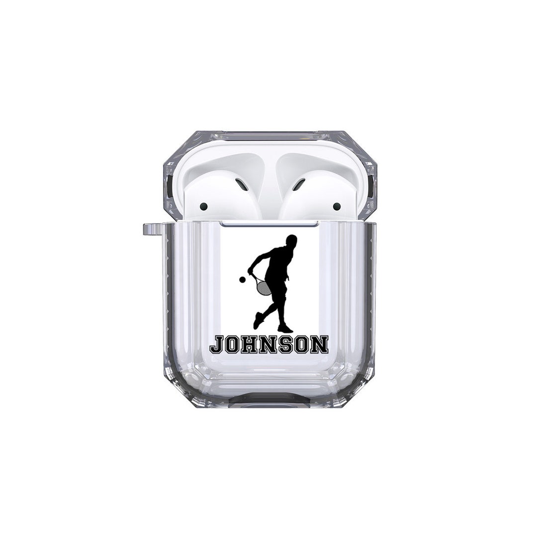 Protective Customized Sports AirPod Case Tennis Name Airpods Case ...