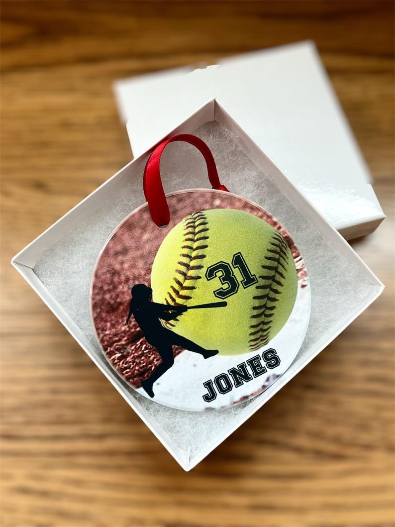 Baseball Player Ceramic Ornament, Personalize Gift for Baseball Hitter ...