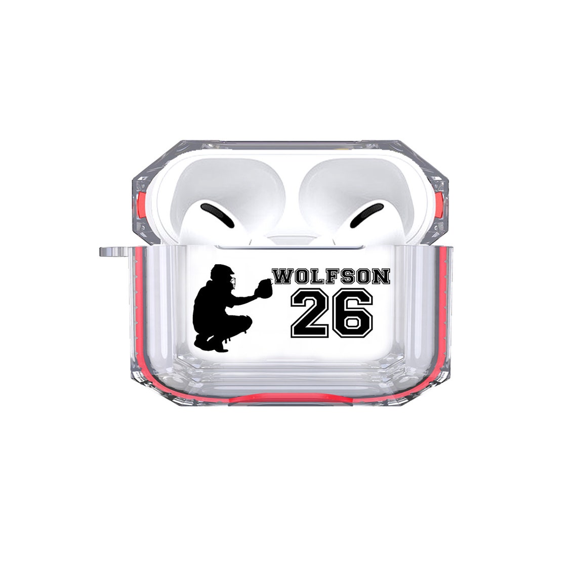 Protective Customized Sports Airpods Pro Case Baseball Catcher - Etsy