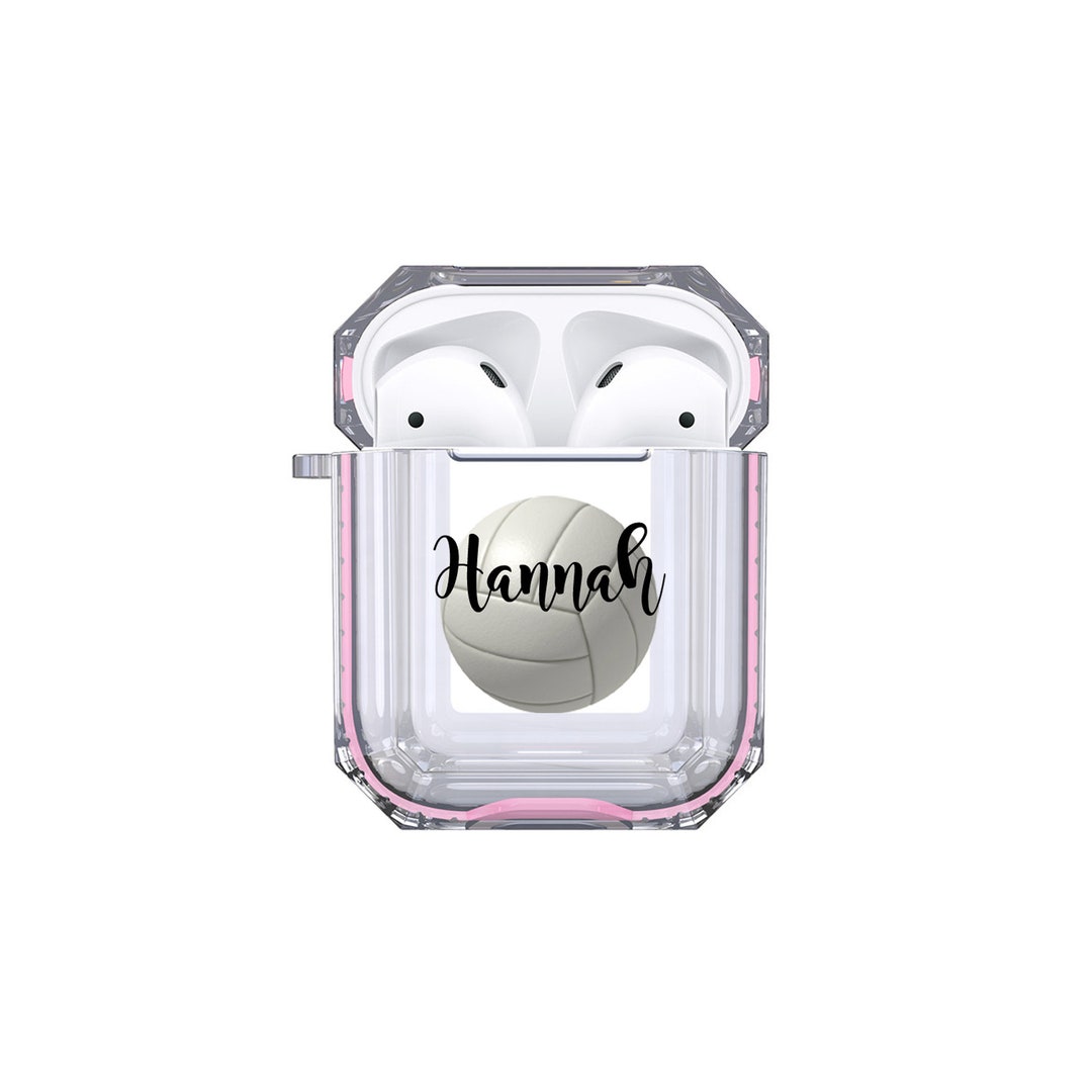 Protective Customized Sports AirPod Case Volleyball Name Airpods Case ...