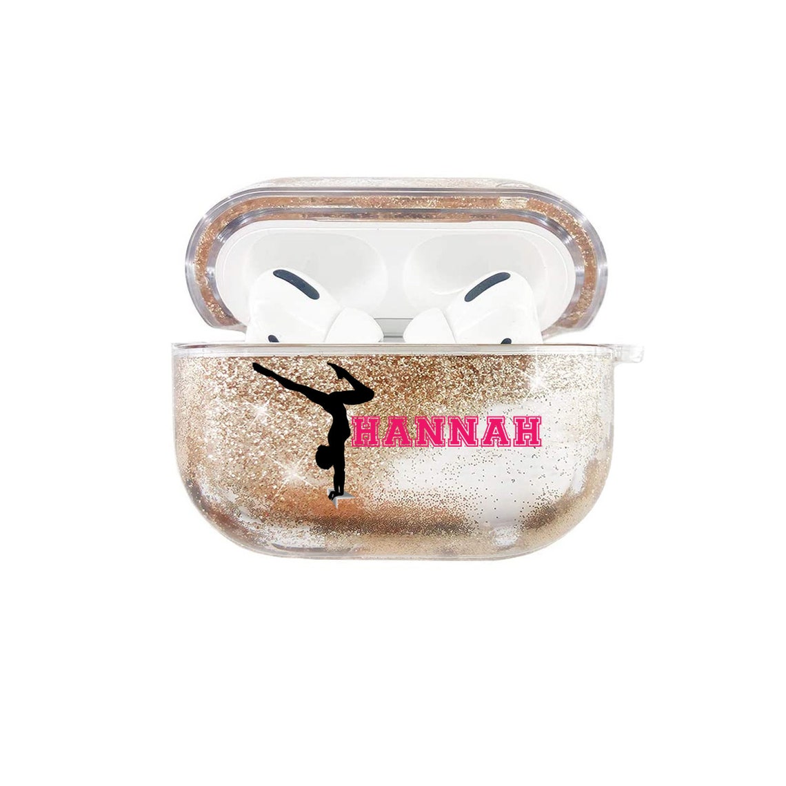 Glitter Customized Gymnastic AirPod Pro Case Tumbler Airpods Case ...