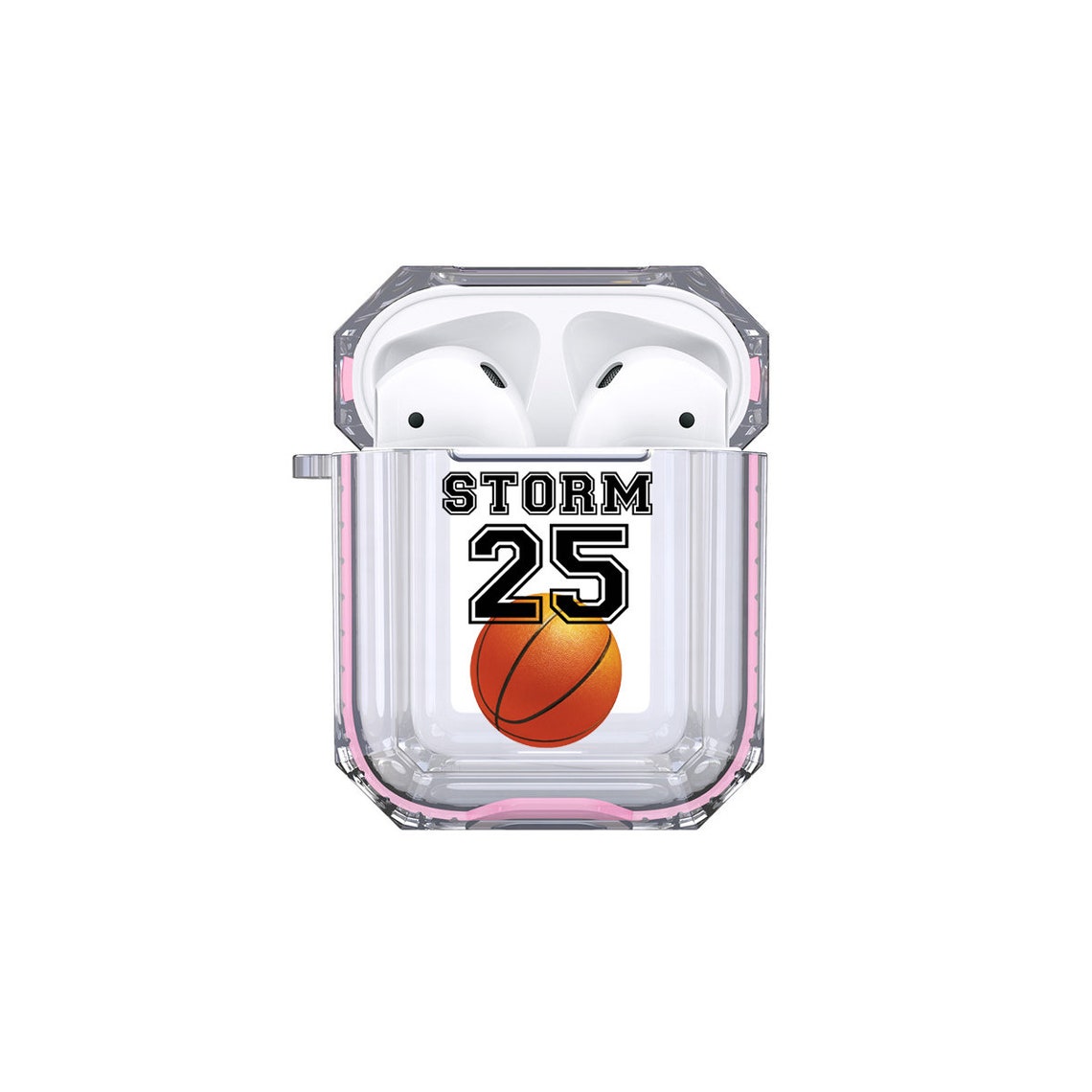 Protective Customized Sports Airpod Case Basketball Name and - Etsy